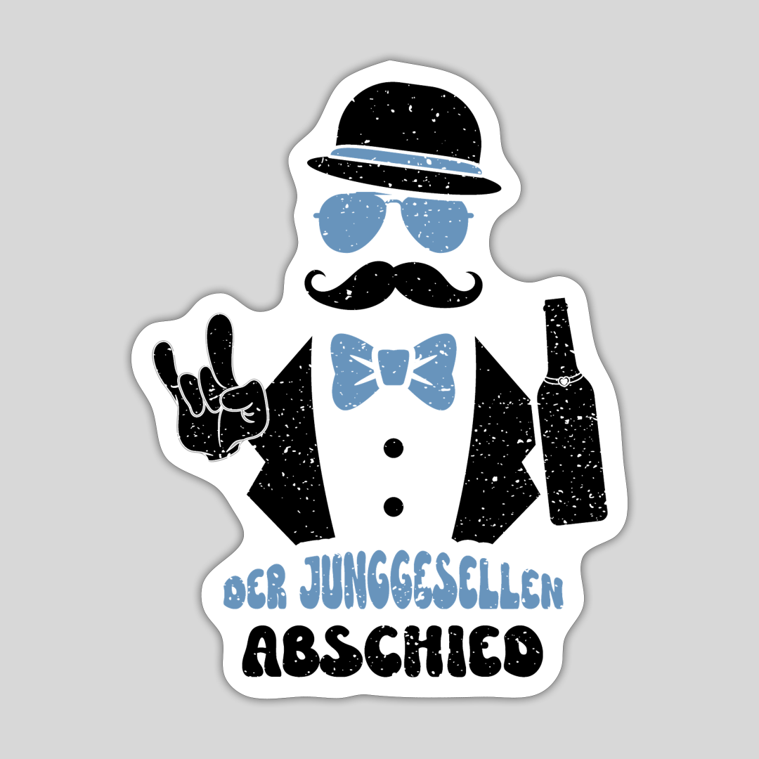 Der Junggesellen Abschied Sticker | DesignsByJnk5